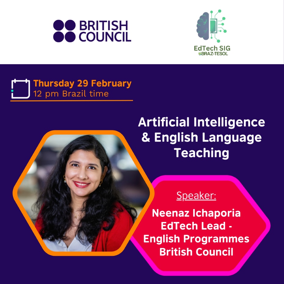 Free Webinar: Artificial Intelligence & English Language Teaching ...
